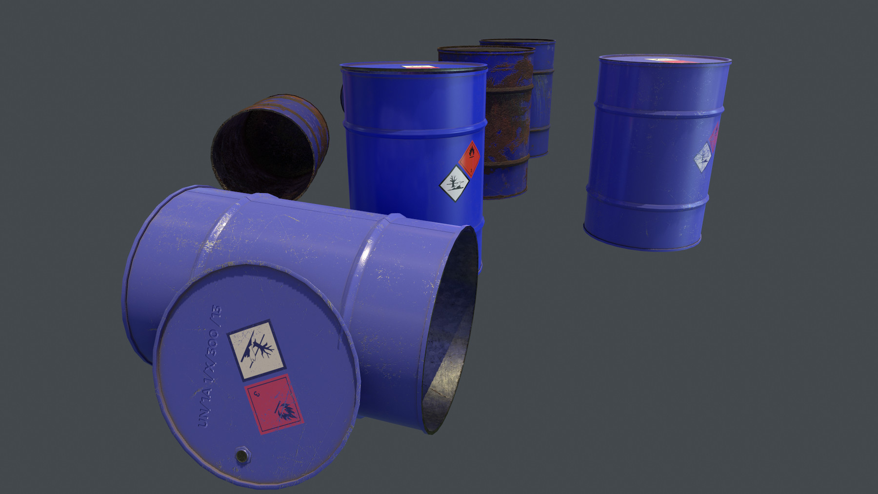 ArtStation - Chemical drums | Game Assets