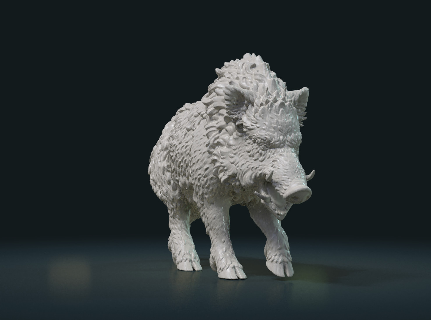 ArtStation - Wild Boar Figure | Resources