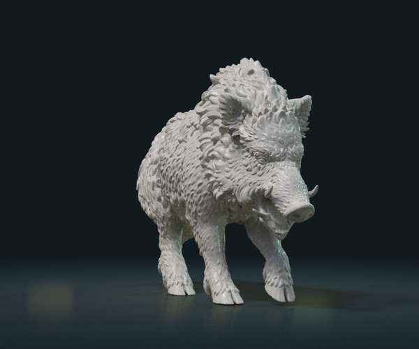 ArtStation - Wild Boar Figure | Resources
