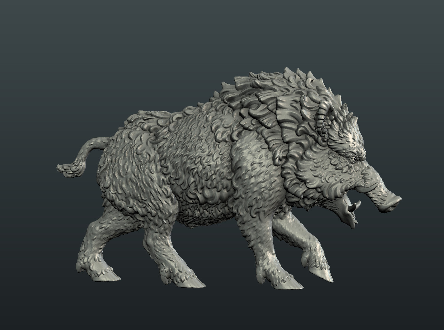 ArtStation - Wild Boar Figure | Resources