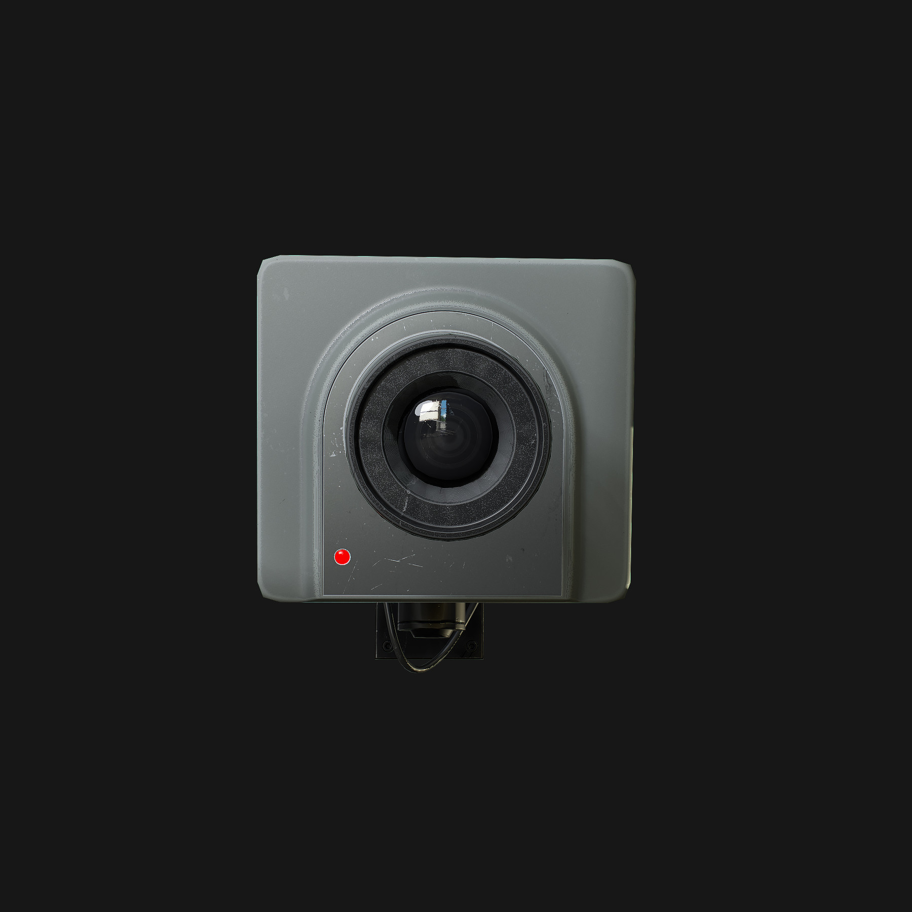Artstation Cctv Camera Vr Ar Low Poly 3d Model Game Assets