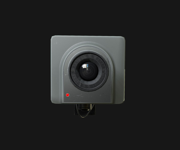 ArtStation - CCTV Camera VR / AR / low-poly 3d model | Game Assets