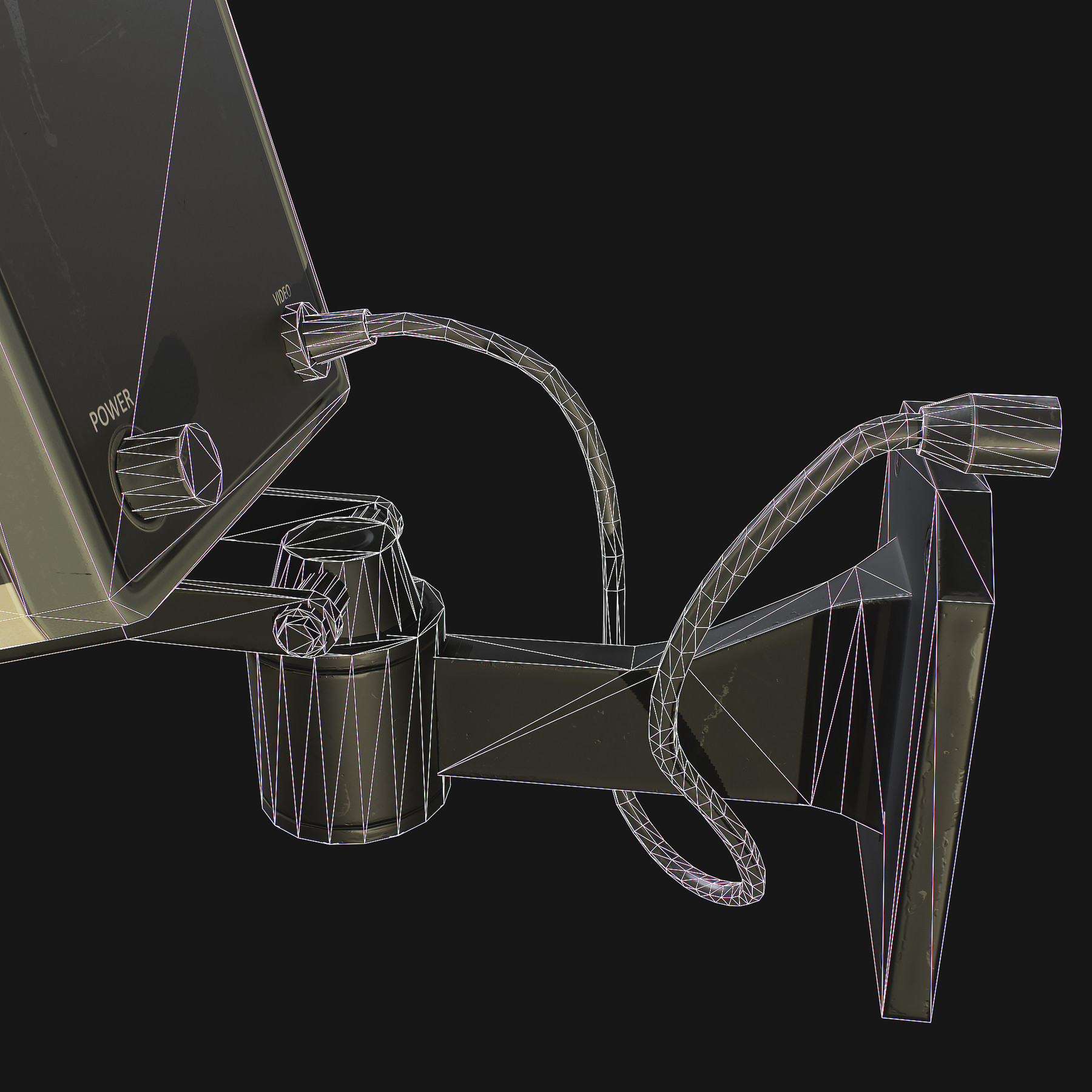 ArtStation - CCTV Camera VR / AR / low-poly 3d model | Game Assets