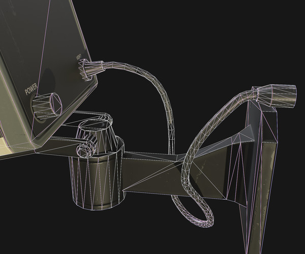 ArtStation - CCTV Camera VR / AR / low-poly 3d model | Game Assets