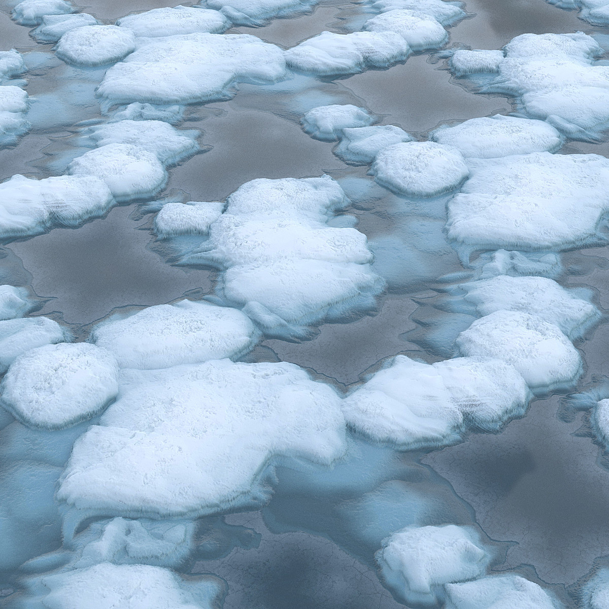 ArtStation - Snowy Grounds - Texture Pack | Game Assets