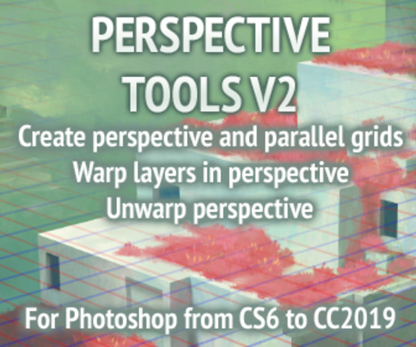 ArtStation - Perspective Tools 2 for Photoshop | Resources