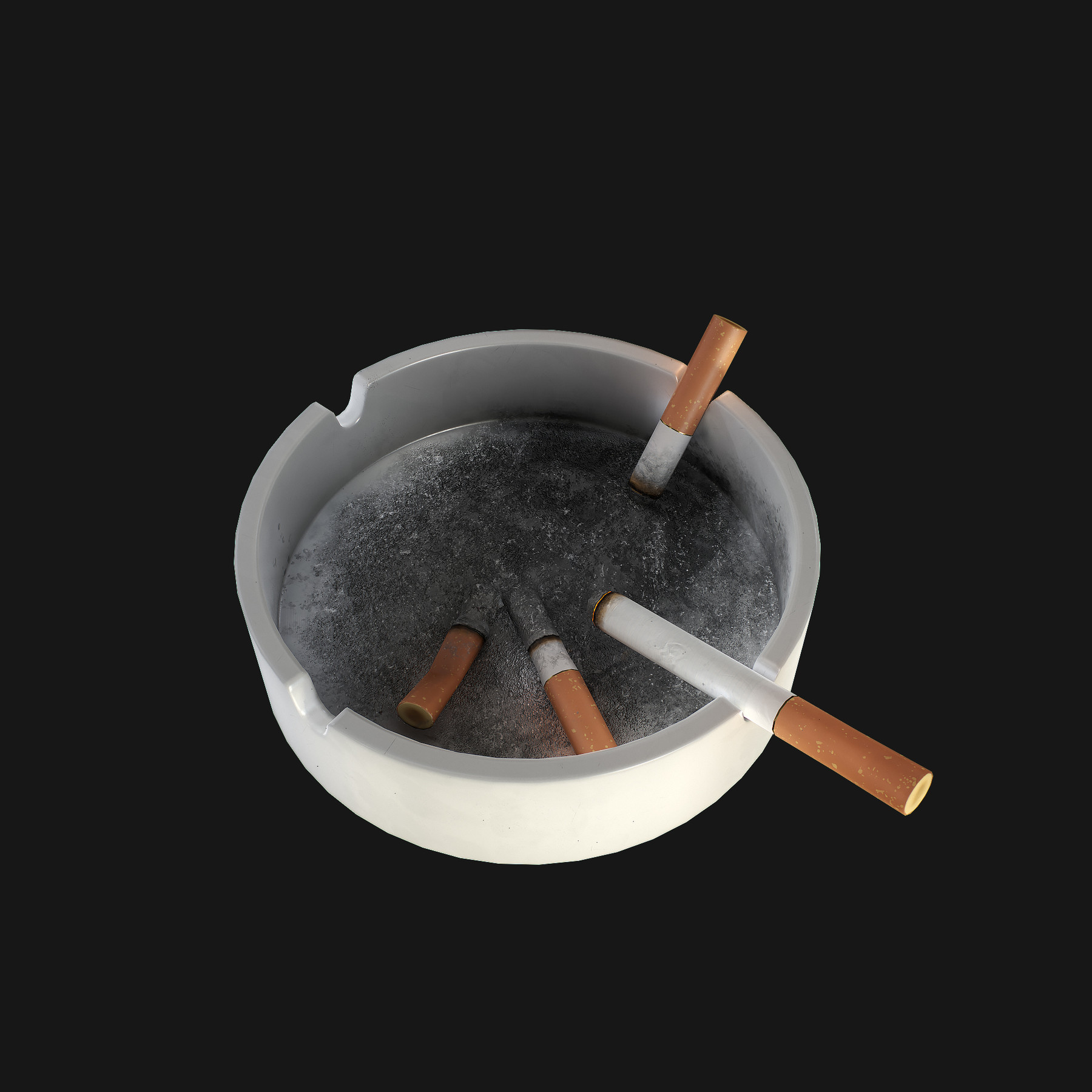 ArtStation - Ashtray VR / AR / low-poly 3d model | Game Assets