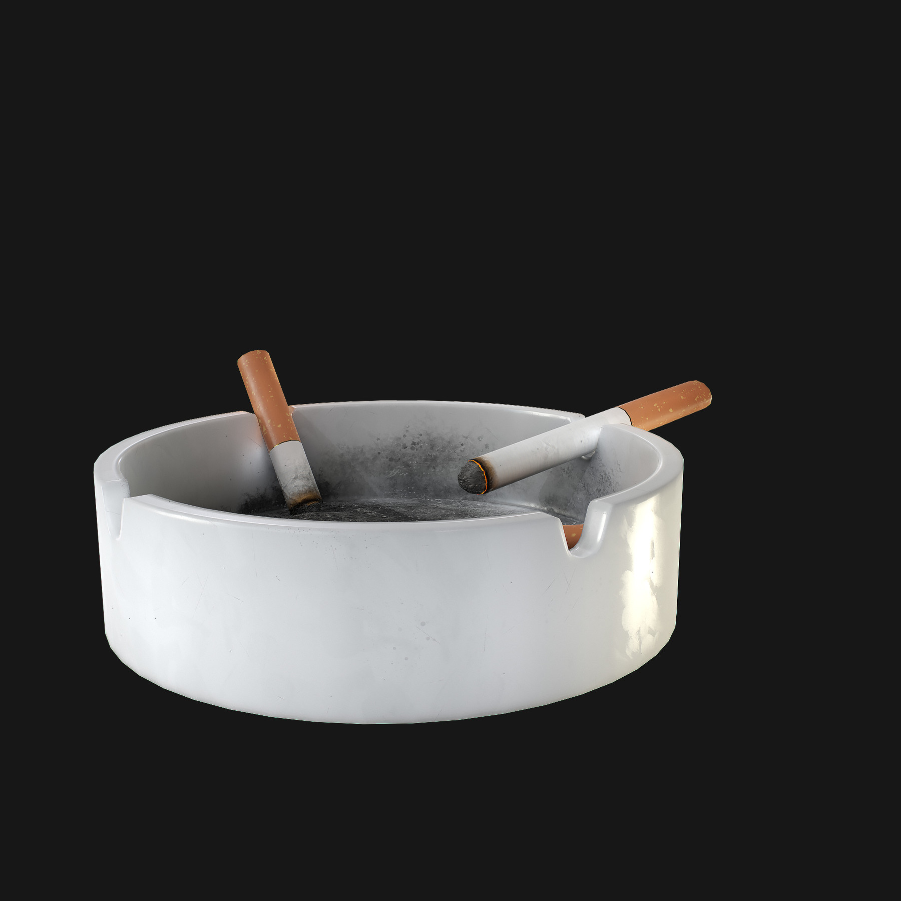 ArtStation - Ashtray VR / AR / low-poly 3d model | Game Assets