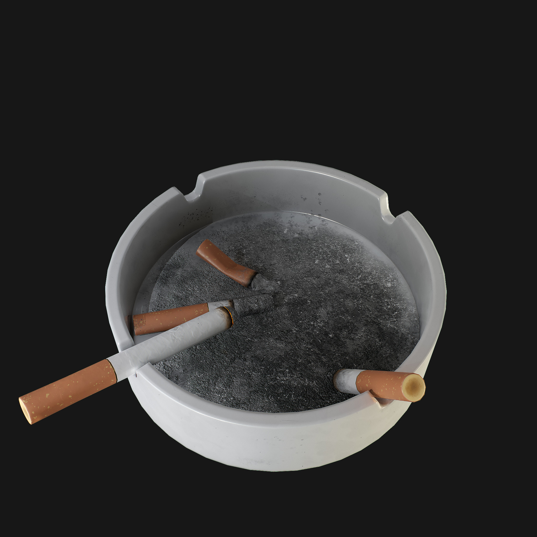 ArtStation - Ashtray VR / AR / low-poly 3d model | Game Assets