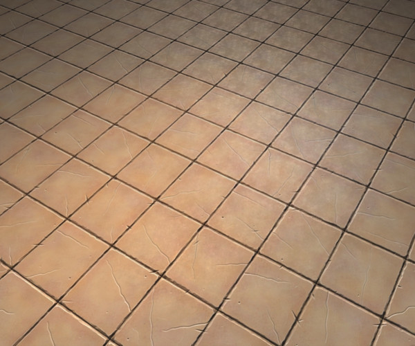 ArtStation - Handpaint Stones Floor Texture | Game Assets
