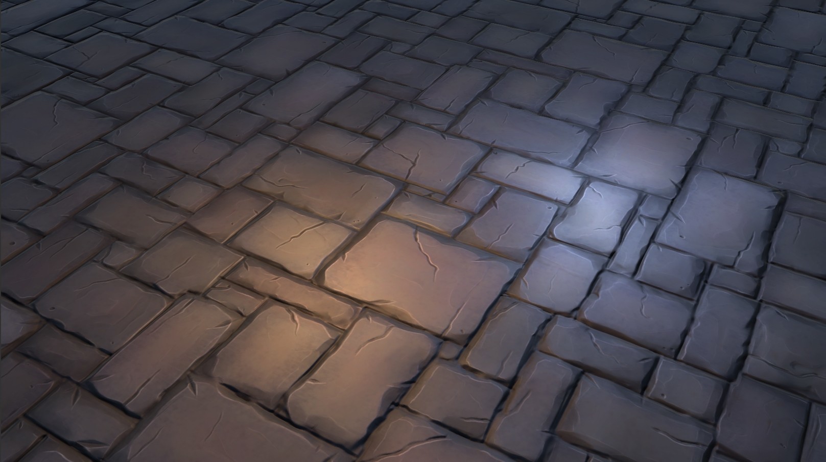 ArtStation - Handpaint Stones Floor Texture | Game Assets