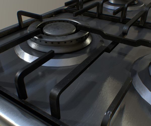 ArtStation - Kitchen Cooktop | Resources