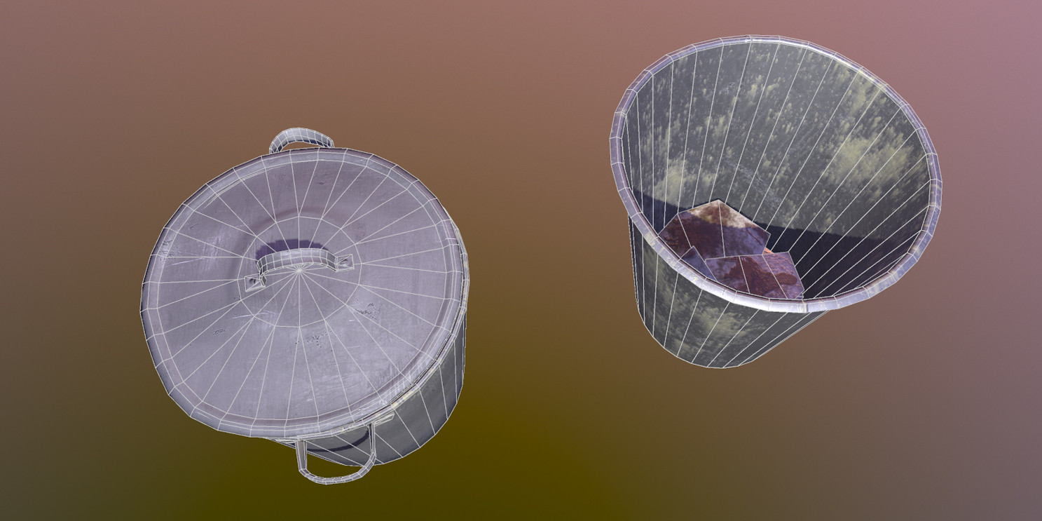 ArtStation - Old buckets | Game Assets