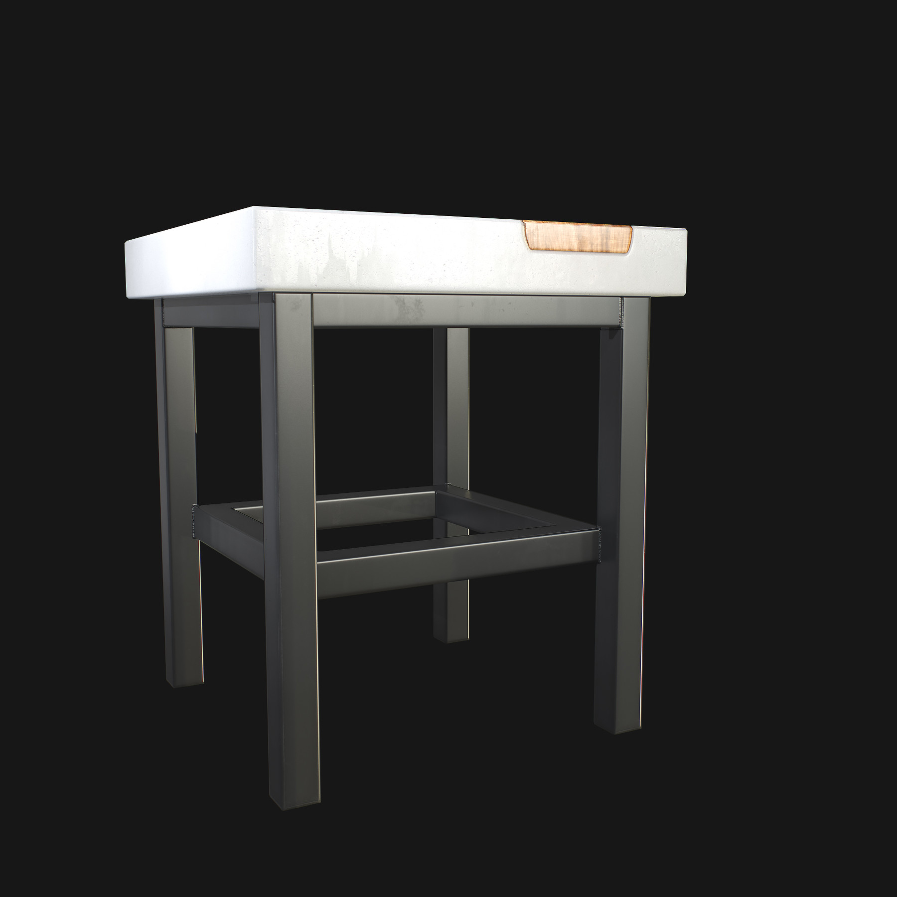 ArtStation - Modern Table VR / AR / low-poly 3d model | Game Assets