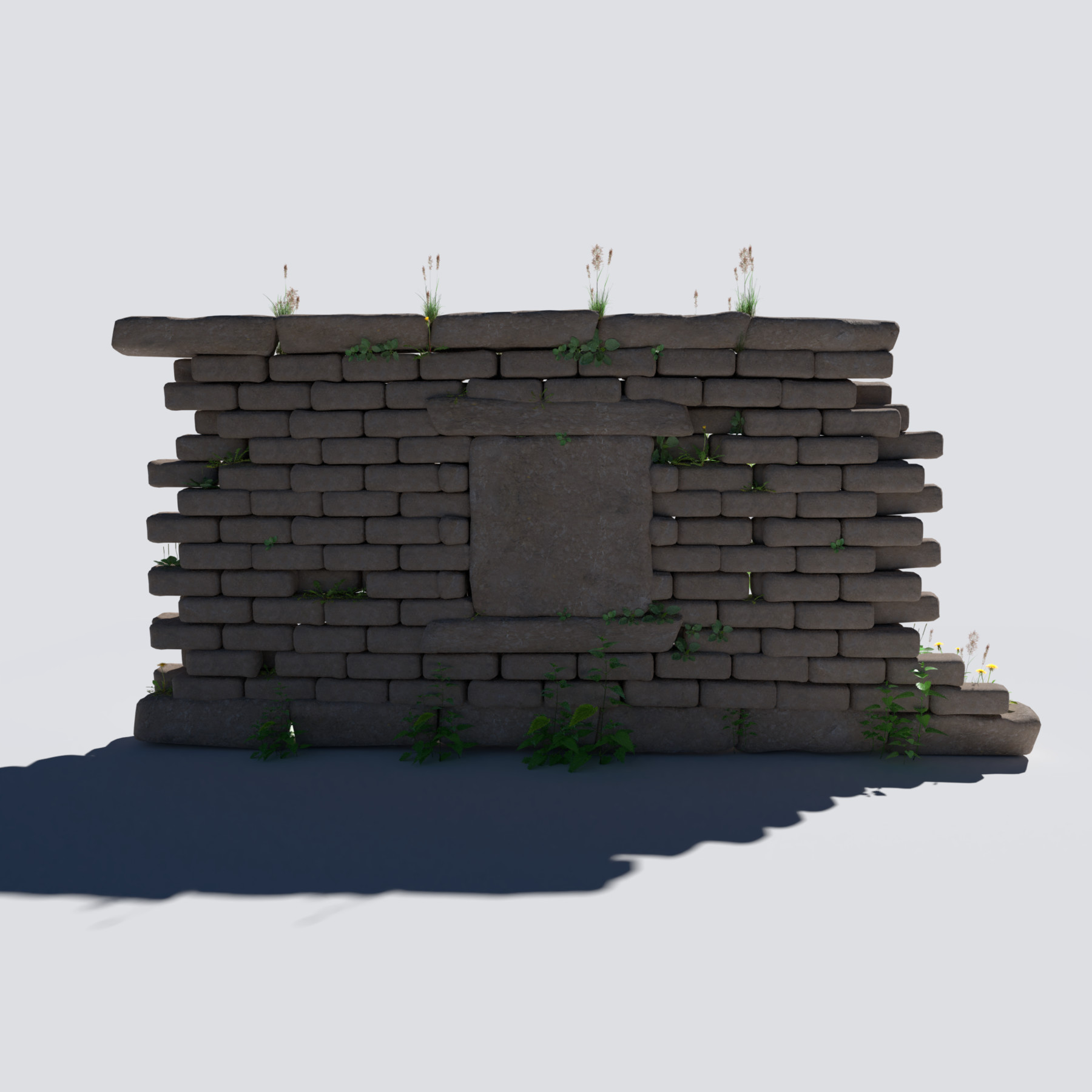 ArtStation - Overgrown Wall | Resources