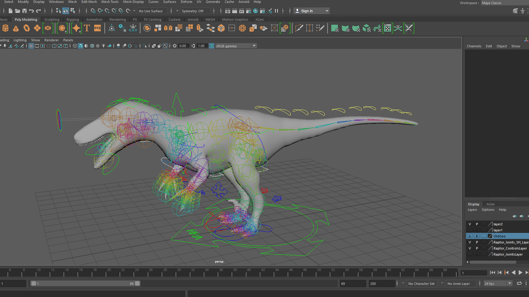 ArtStation - Raptor Rig | Resources