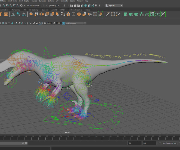ArtStation - Raptor Rig | Resources