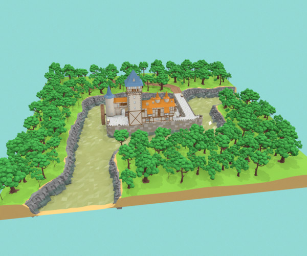 ArtStation - Medieval Castle | Game Assets