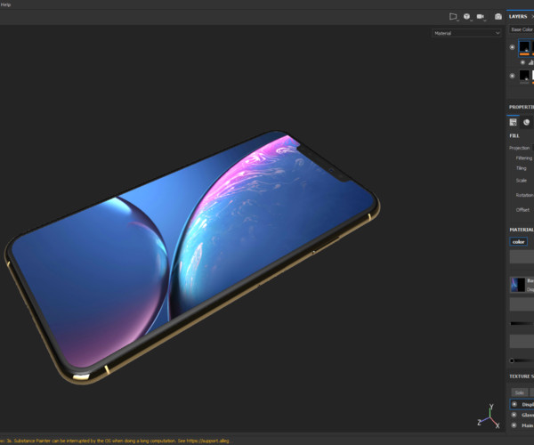 ArtStation - iPhone XS Max 3D Model | Game Assets