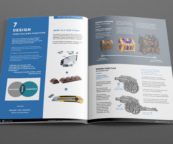 ArtStation - [EBOOK] 8 Guaranteed tips to transform your Portfolio | Tutorials