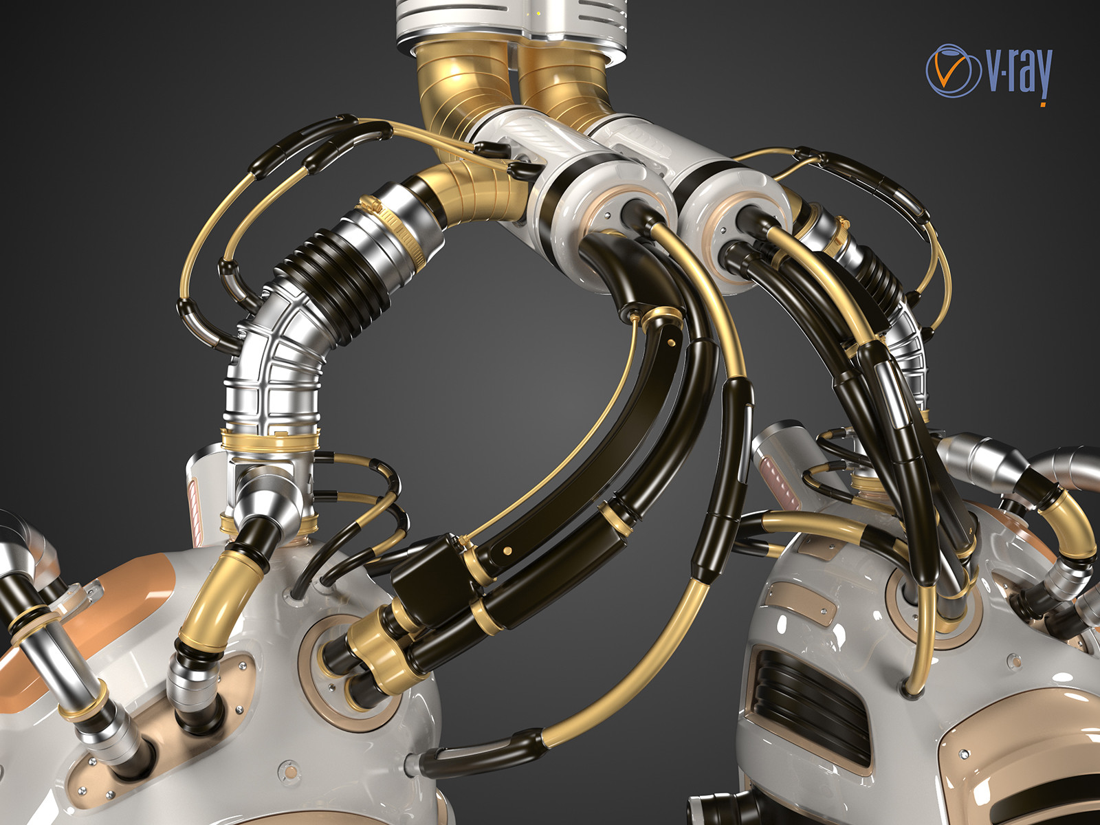 ArtStation - Robotic Lungs 3D Model (MAX, FBX, OBJ) | Resources