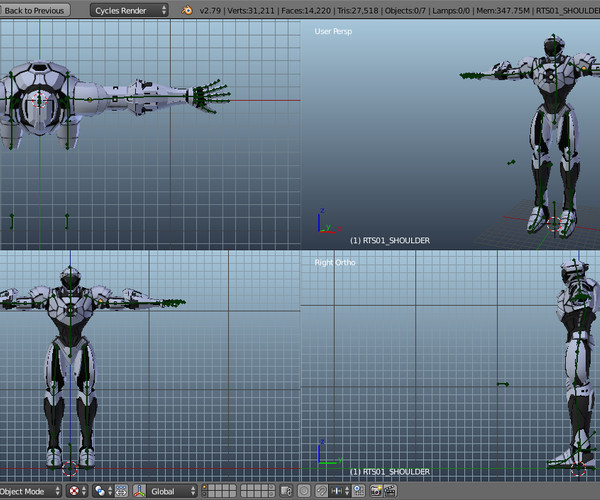 Artstation Robot Character Mecha Game Asset Resources