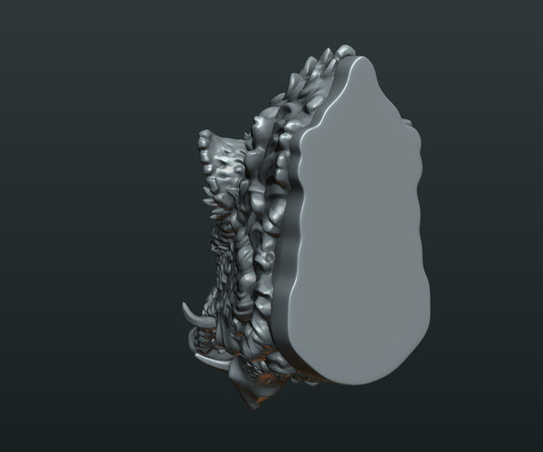 ArtStation - Wild Boar Mounted Head | Resources