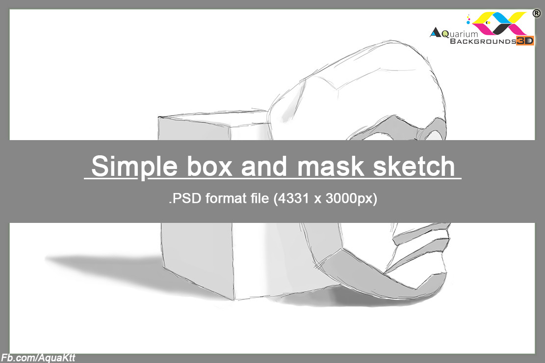ArtStation - Simple Box and Mask Sketch | Artworks