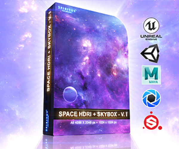 ArtStation - SPACE HDRI + SKYBOX - Vol. 1 | Artworks