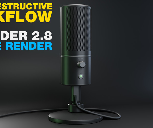 Artstation Blender Non Destructive Workflow Tutorial 3 Tutorials