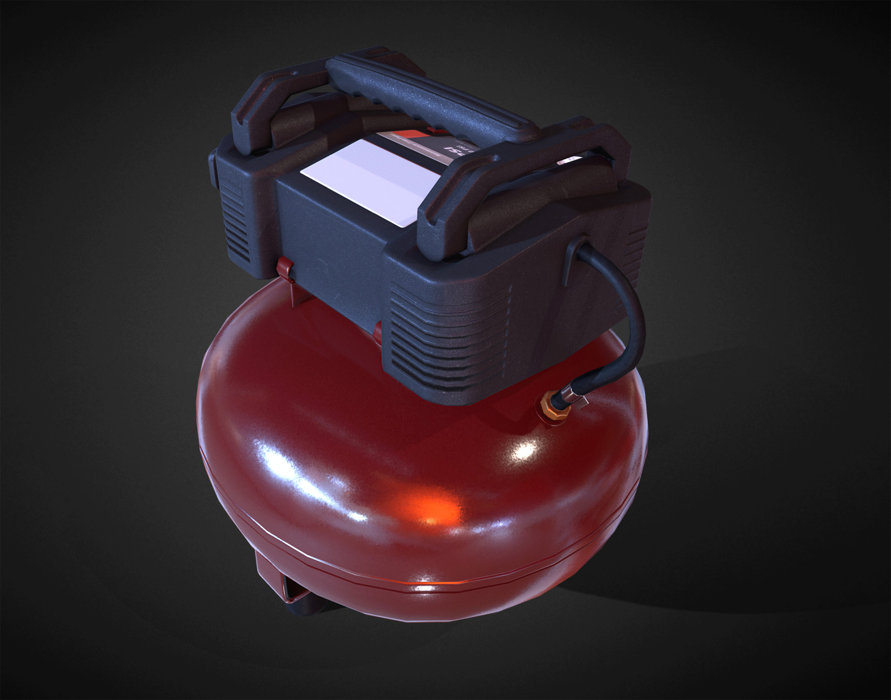 ArtStation - Air Compressor - PBR | Game Assets