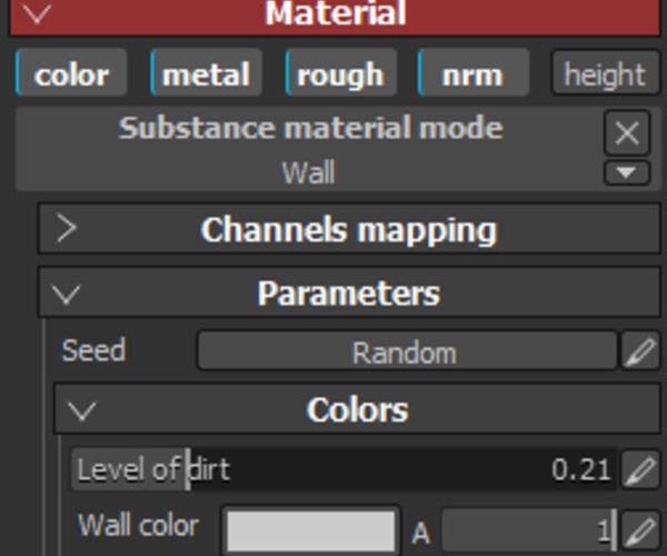 ArtStation - Procedural materials (walls, tiles) | Game Assets