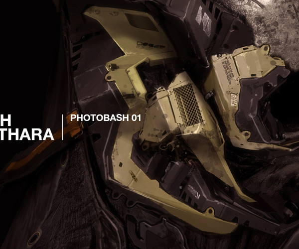 ArtStation - PHOTOBASH 01 | Tutorials
