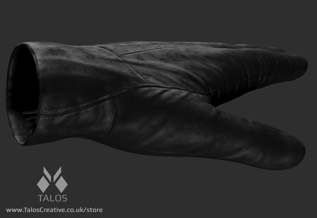 ArtStation - Leather Glove with High and Low Poly Files | Resources