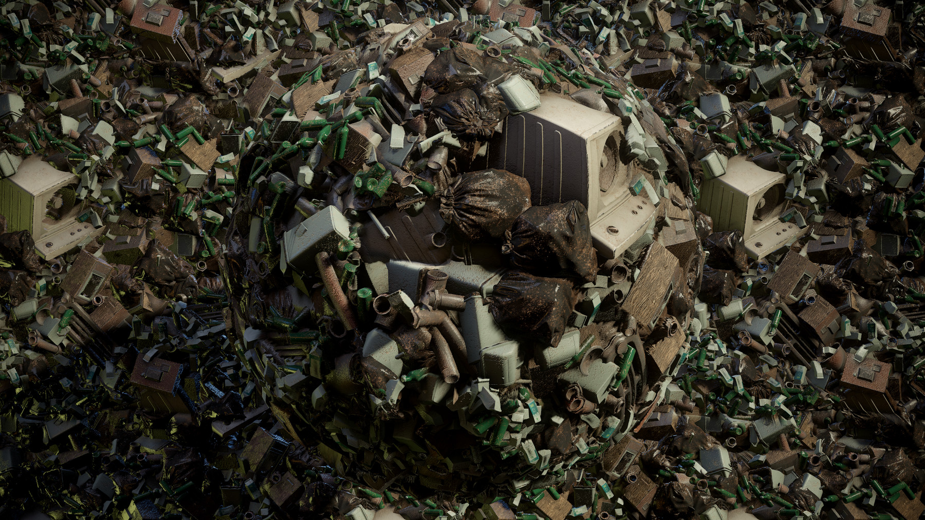 ArtStation - Trash 01 | Game Assets