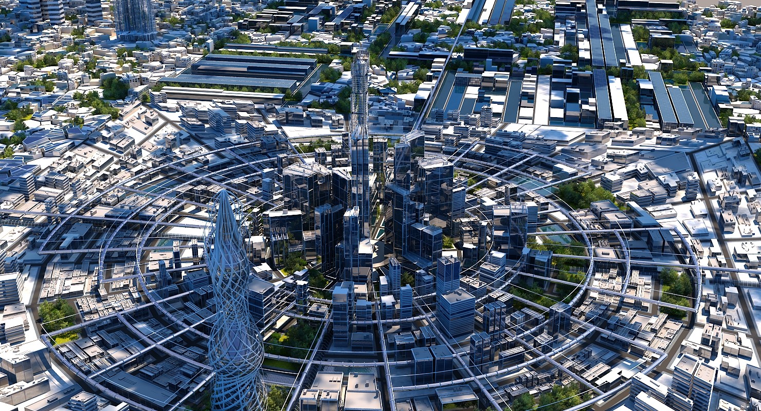 ArtStation - Future City HD 2019 V 2 | Game Assets