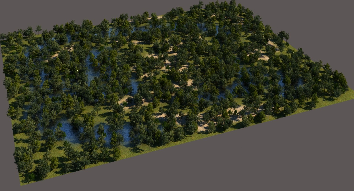 ArtStation - Landscape Trees 01 | Game Assets