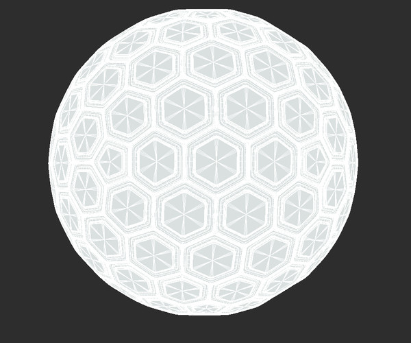 ArtStation - Sci-fi Hexa Sphere | Resources