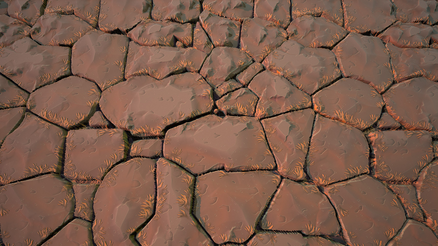 ArtStation - Stylized Stone Grounds 05 | Game Assets