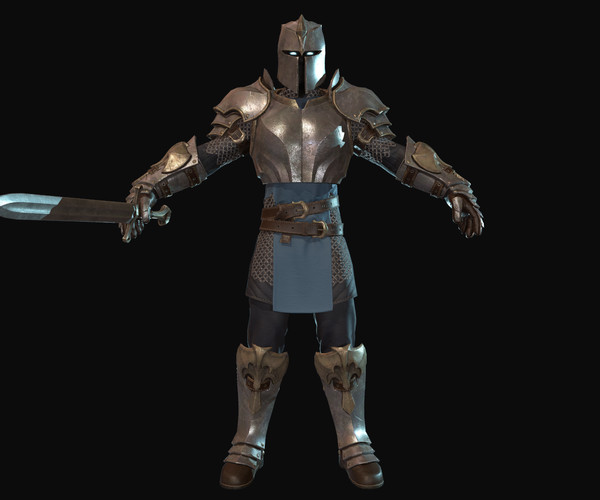 ArtStation - Knight | Game Assets