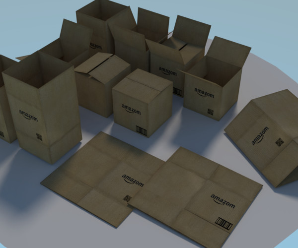 ArtStation - cardboard box | Game Assets