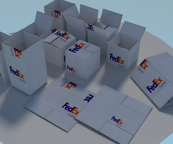 ArtStation - cardboard box | Game Assets