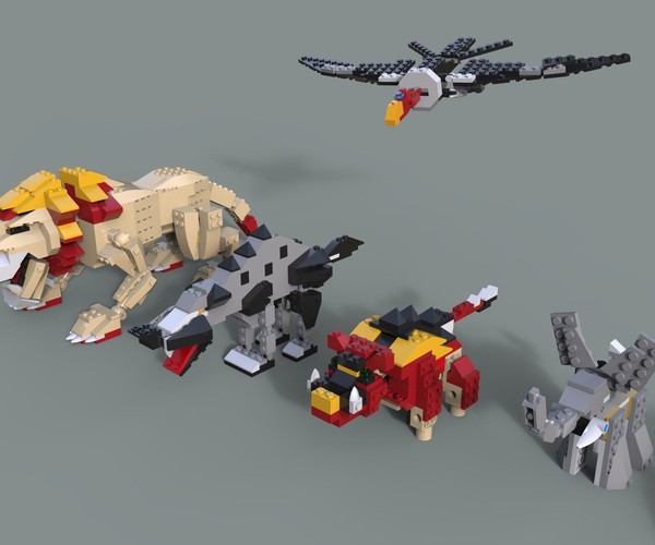 ArtStation - Lego Animals pack | Resources