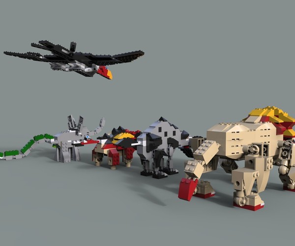 ArtStation - Lego Animals pack | Resources