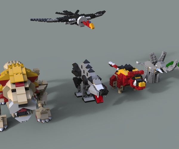 ArtStation - Lego Animals pack | Resources