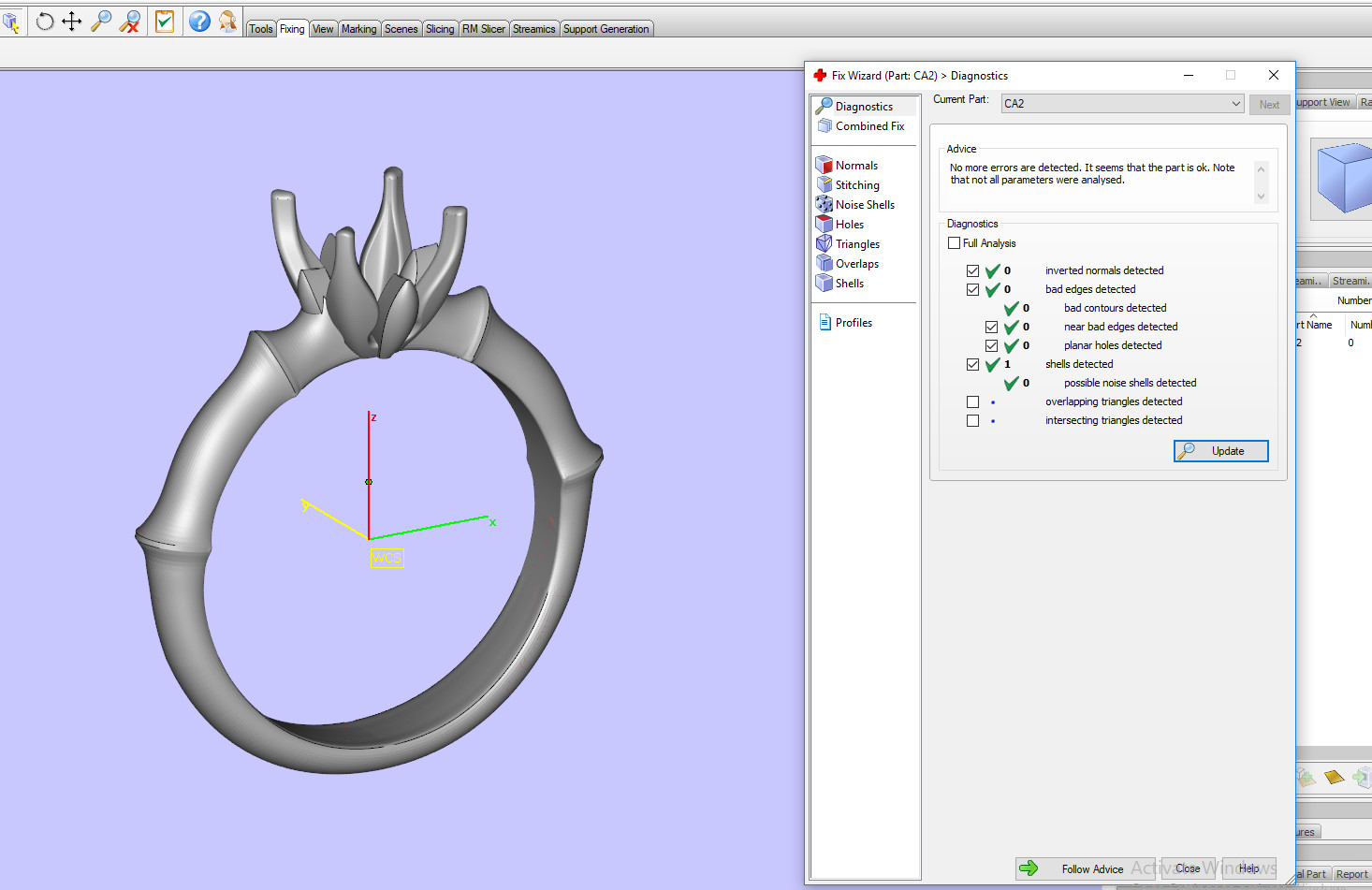 ArtStation - Jewelry Engagement Ring CAD File- CA2 | Resources