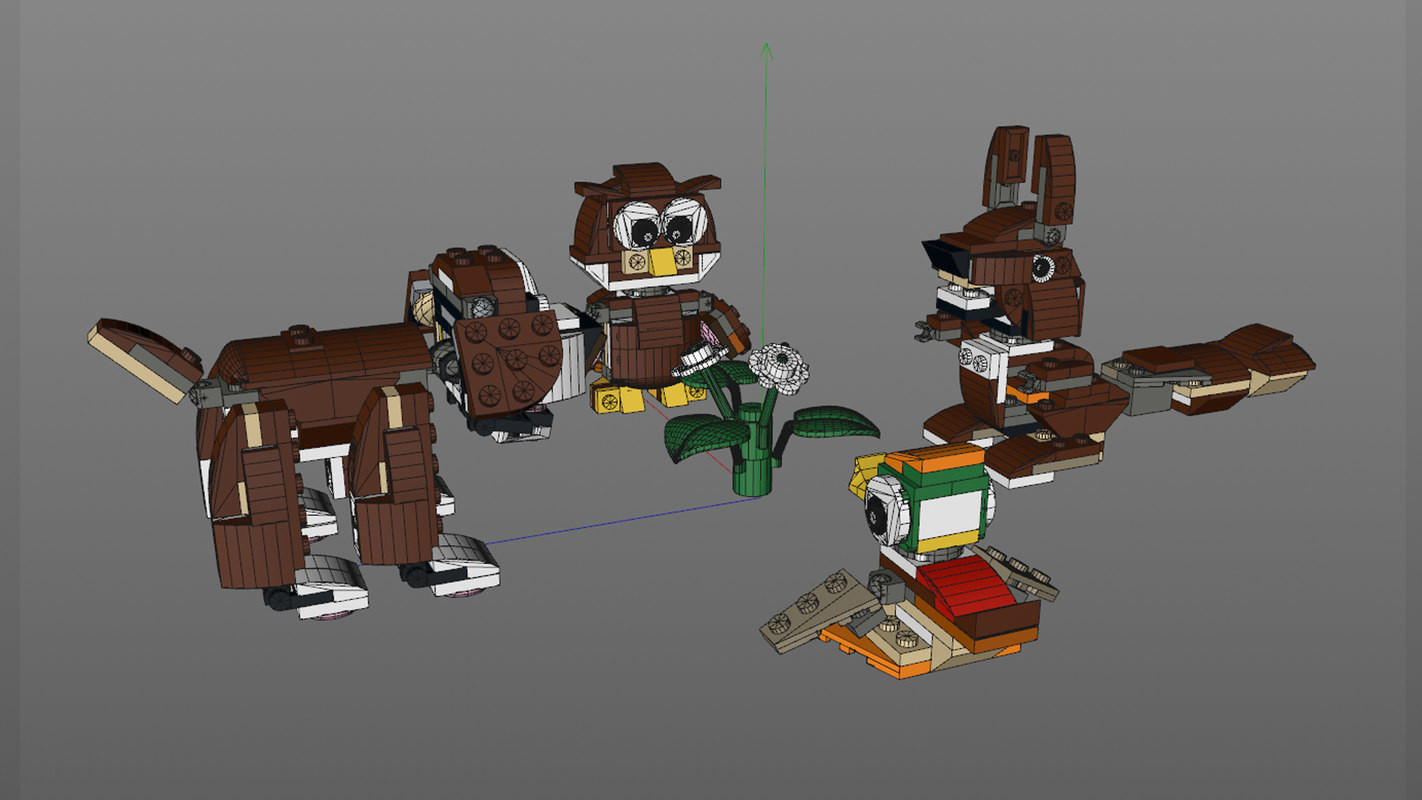 ArtStation - Lego Animals pack 1 | Resources