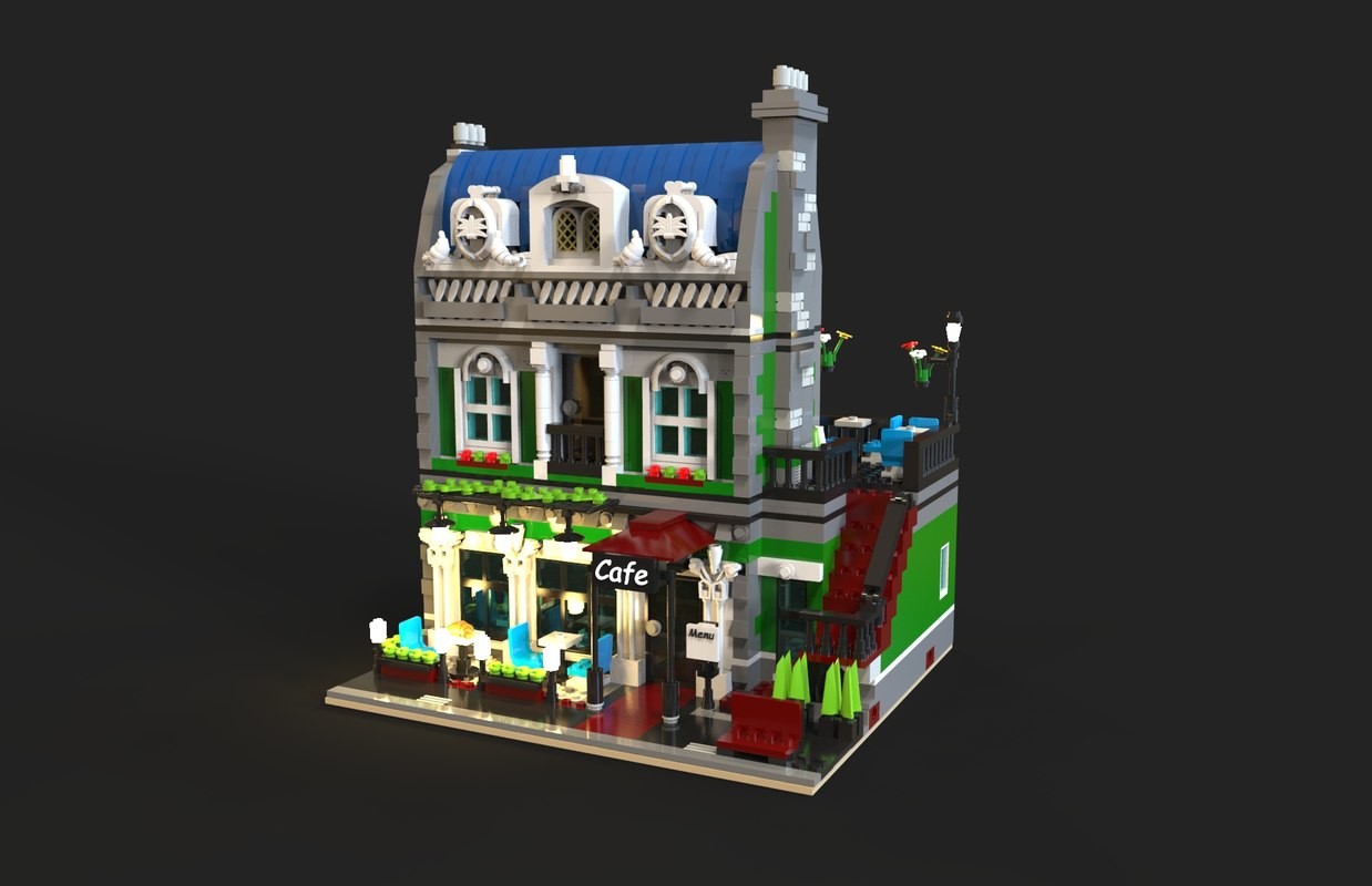 ArtStation - Lego Cafe | Resources