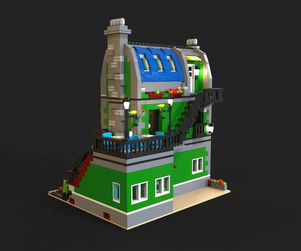 ArtStation - Lego Cafe | Resources
