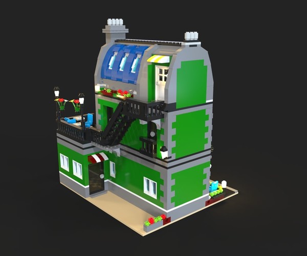 ArtStation - Lego Cafe | Resources